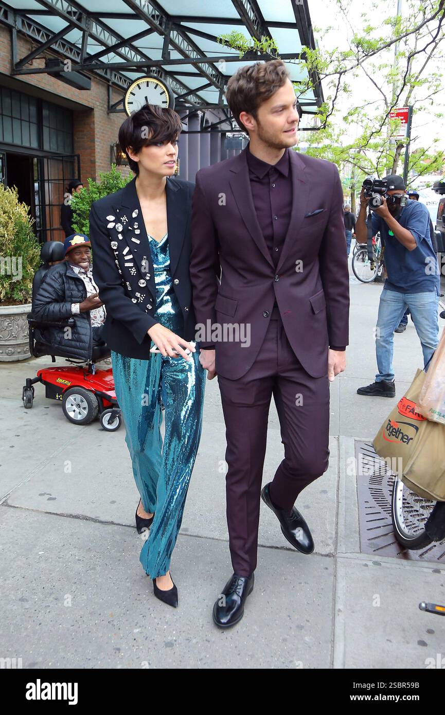 Jack Quaid and his girlfriend Lizzy McGroder attend an event at the ...
