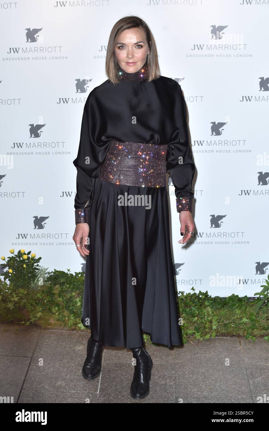 Victoria Pendleton attends the JW Marriott Grosvenor House London 90th ...