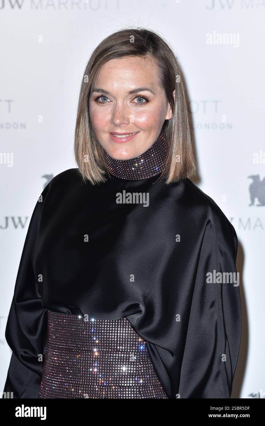 Victoria Pendleton attends the JW Marriott Grosvenor House London 90th ...
