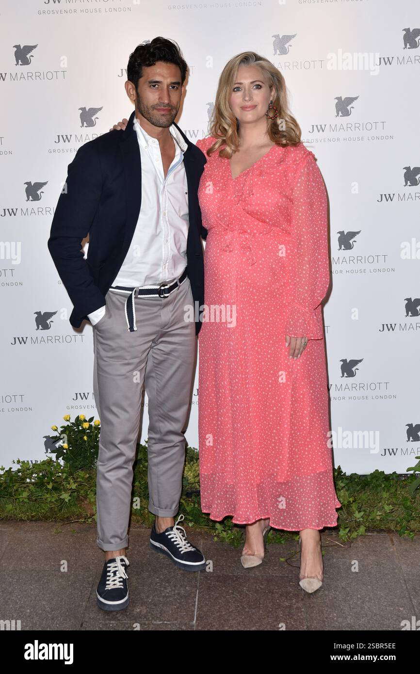 Hayley McQueen attends the JW Marriott Grosvenor House London 90th ...