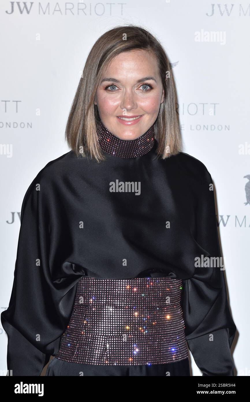 Victoria Pendleton attends the JW Marriott Grosvenor House London 90th ...