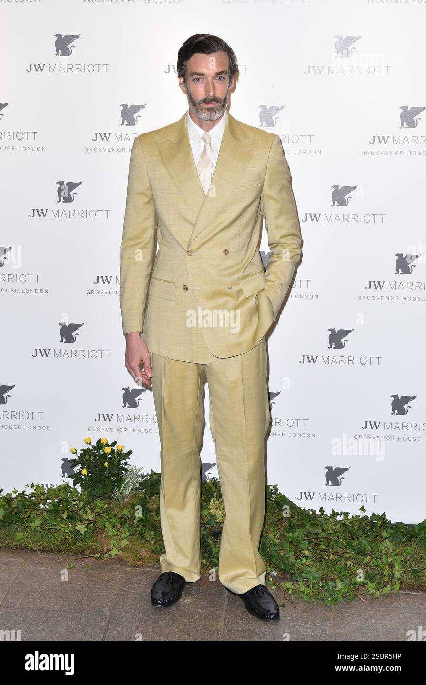 Richard Biedul attends the JW Marriott Grosvenor House London 90th ...