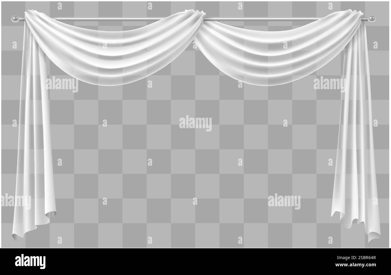 Modern drapery Stock Vector Images - Alamy