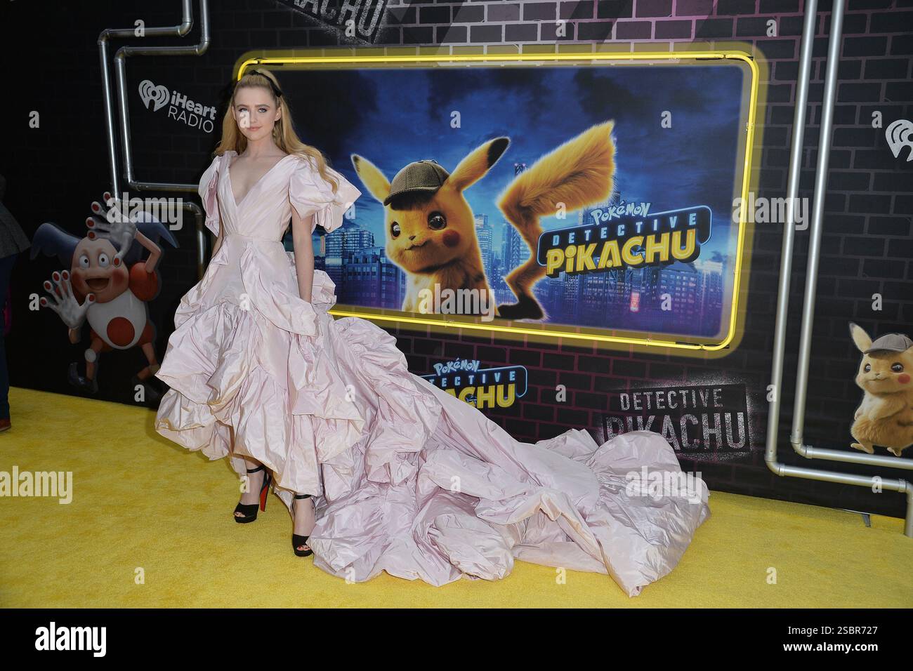 Kathryn Newton arriving to the 'Pokemon Detective Pikachu' film ...