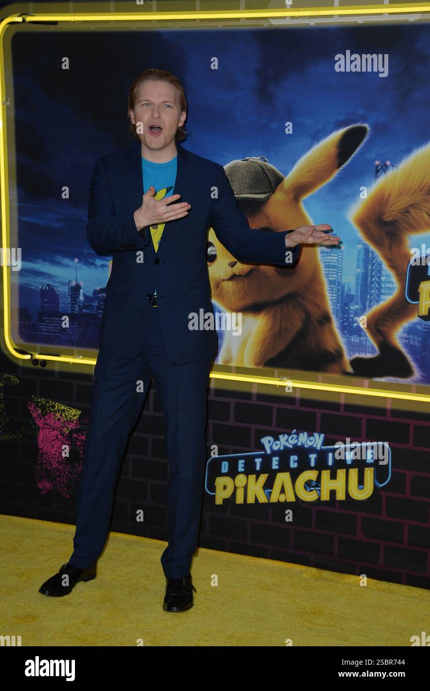 Ronan Farrow arriving to the 'Pokemon Detective Pikachu' film premiere ...