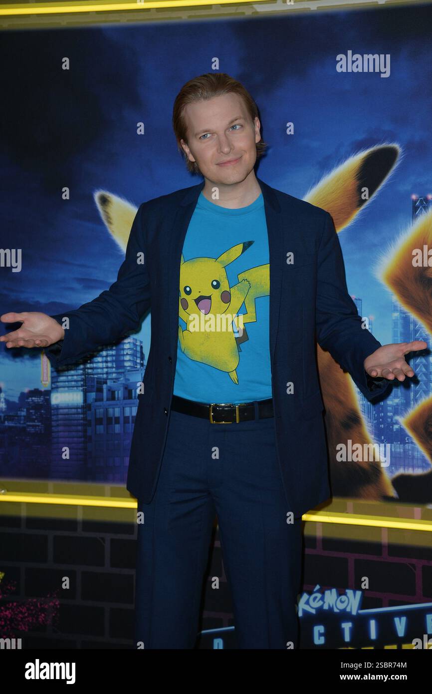 Ronan Farrow arriving to the 'Pokemon Detective Pikachu' film premiere ...
