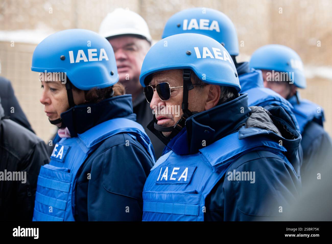 IAEA mission at one of Ukraine's distribution substations to prevent ...