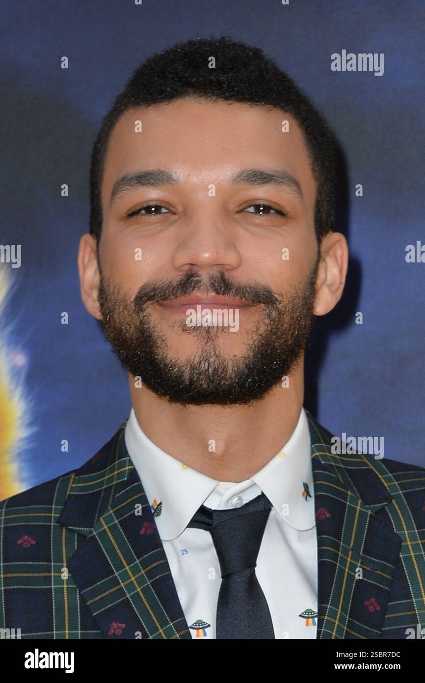 Justice Smith arriving to the 'Pokemon Detective Pikachu' film premiere ...