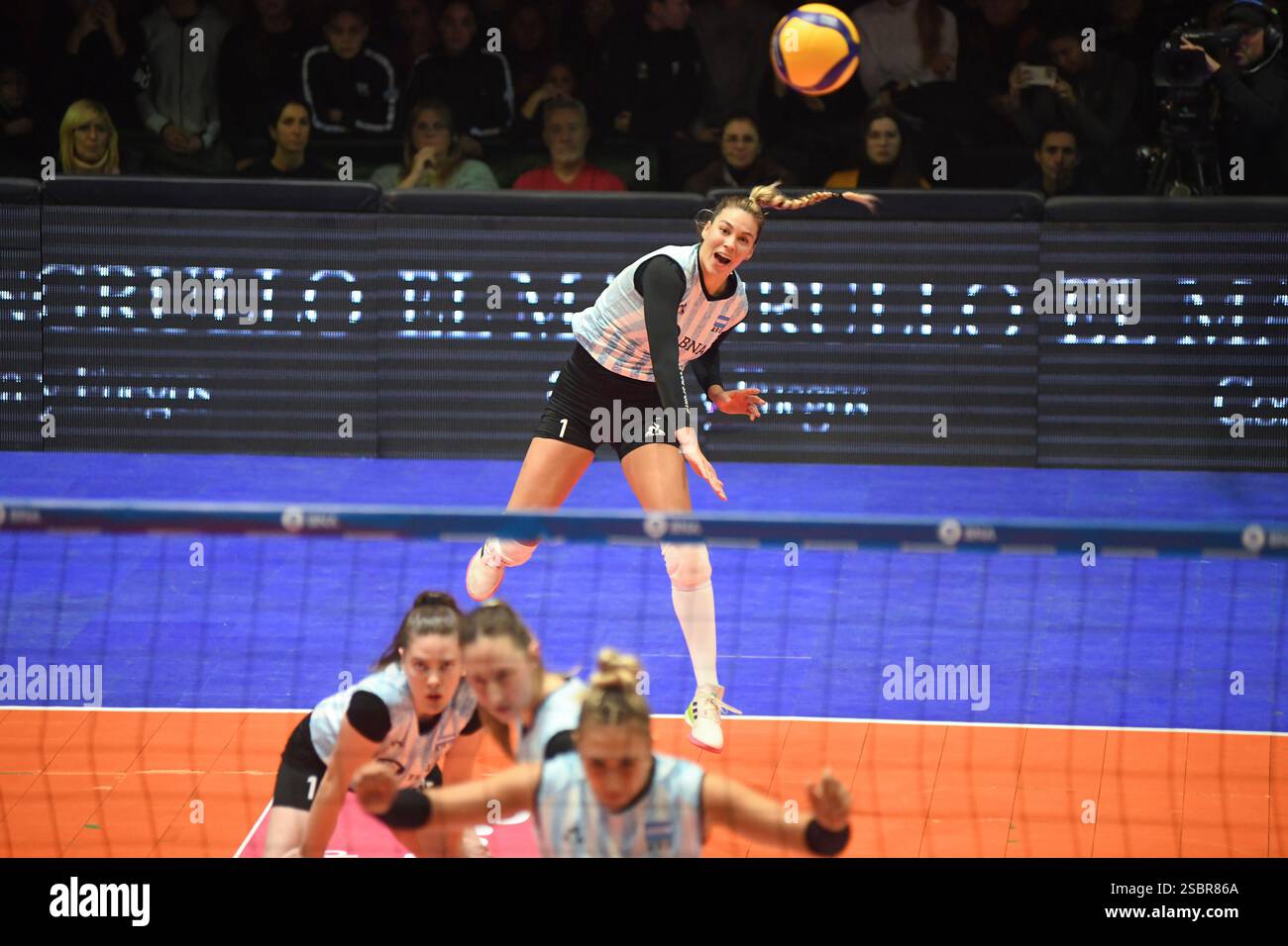 Elina Rodriguez (Argentina). Women's Volleyball National Team Stock ...