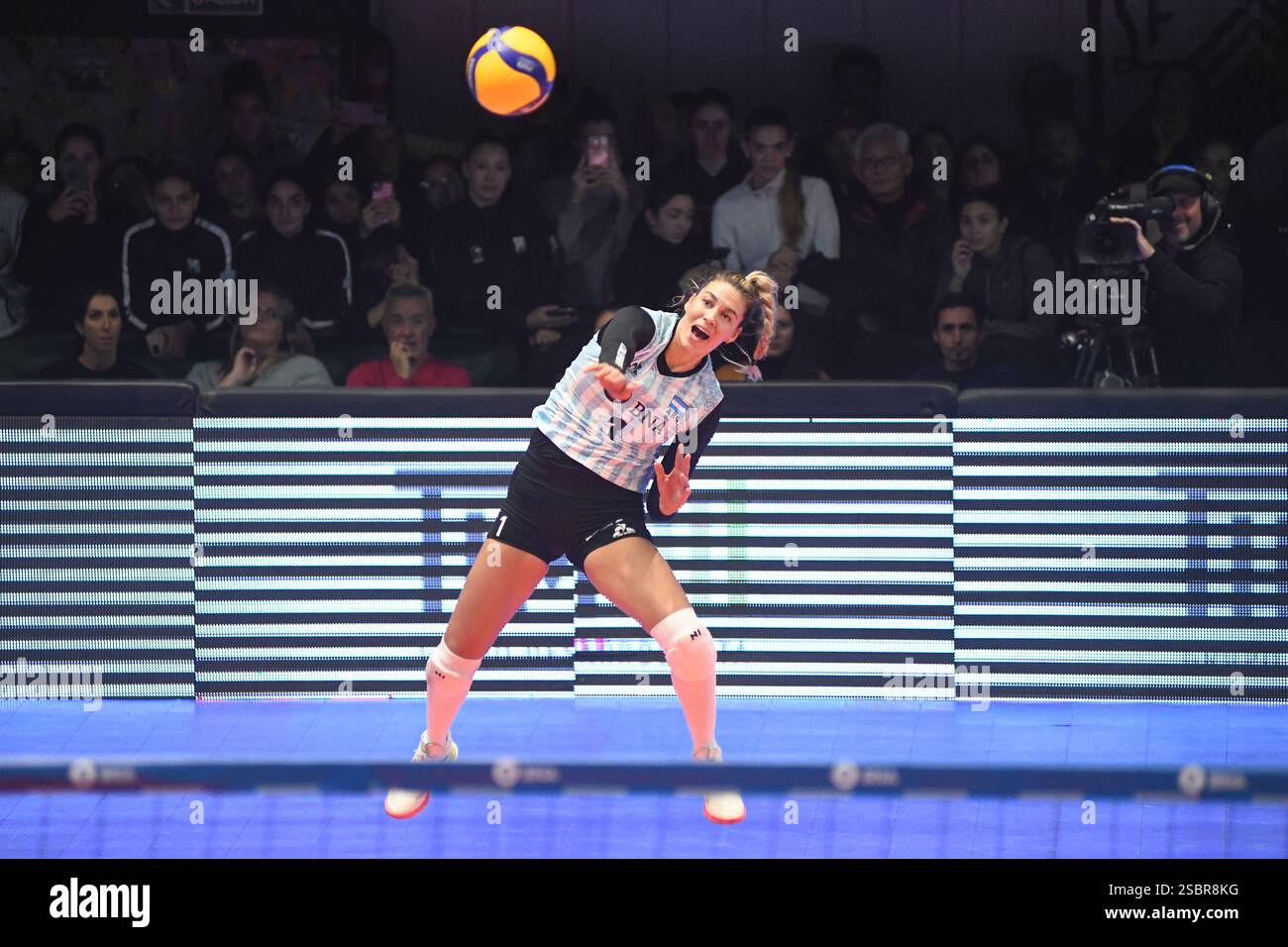 Elina Rodriguez (Argentina). Women's Volleyball National Team Stock ...