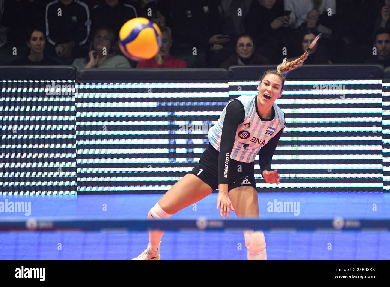 Elina Rodriguez (Argentina). Women's Volleyball National Team Stock ...