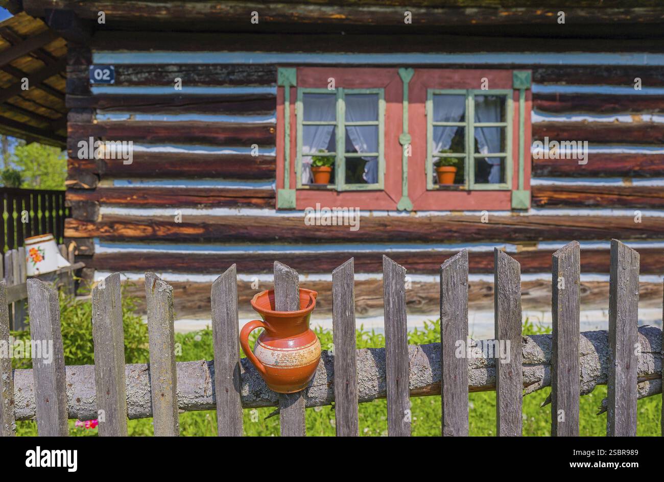 Open-air museum Stara lubovna, Slovakia Goralen huse from VeLka Lesna ...