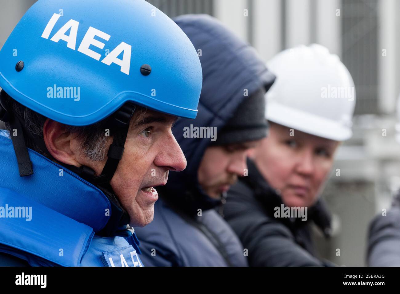 IAEA mission at one of Ukraine's distribution substations to prevent ...