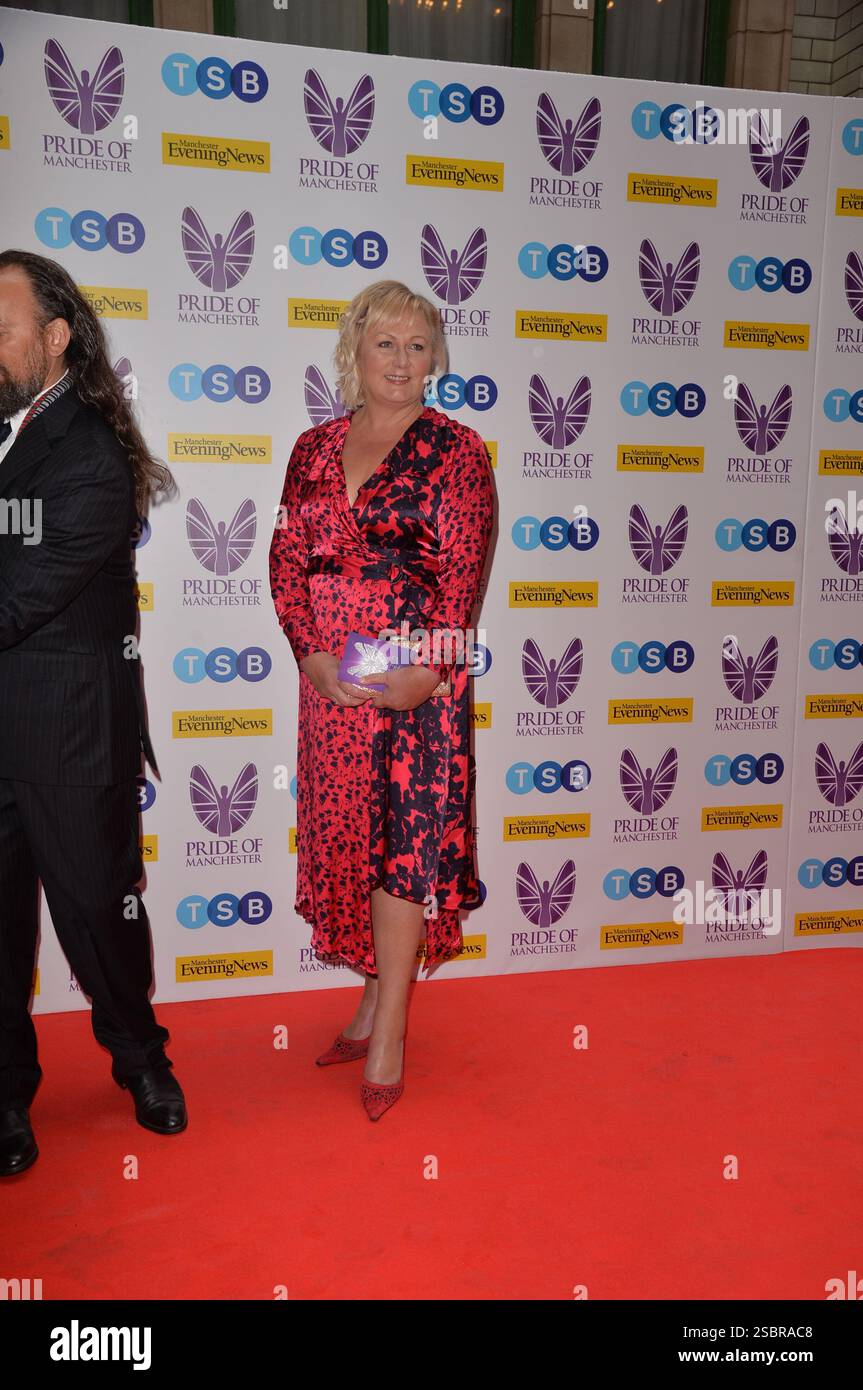 Sue Cleaver at Pride Awards Manchester 8th May 2019 Stock Photo - Alamy