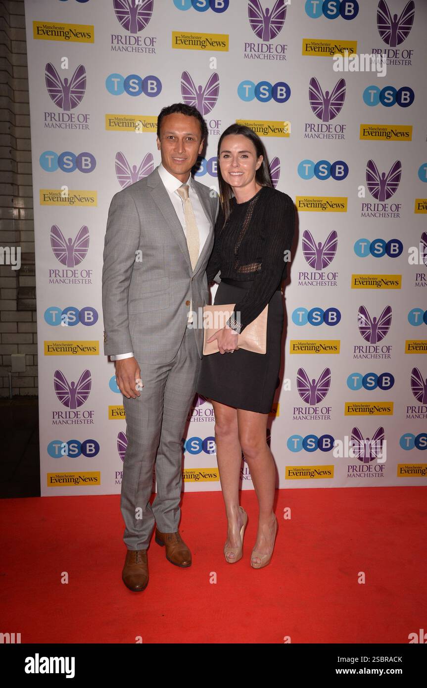 Chris Bisson and Rowena Finn at Pride Awards Manchester 8th May 2019 ...