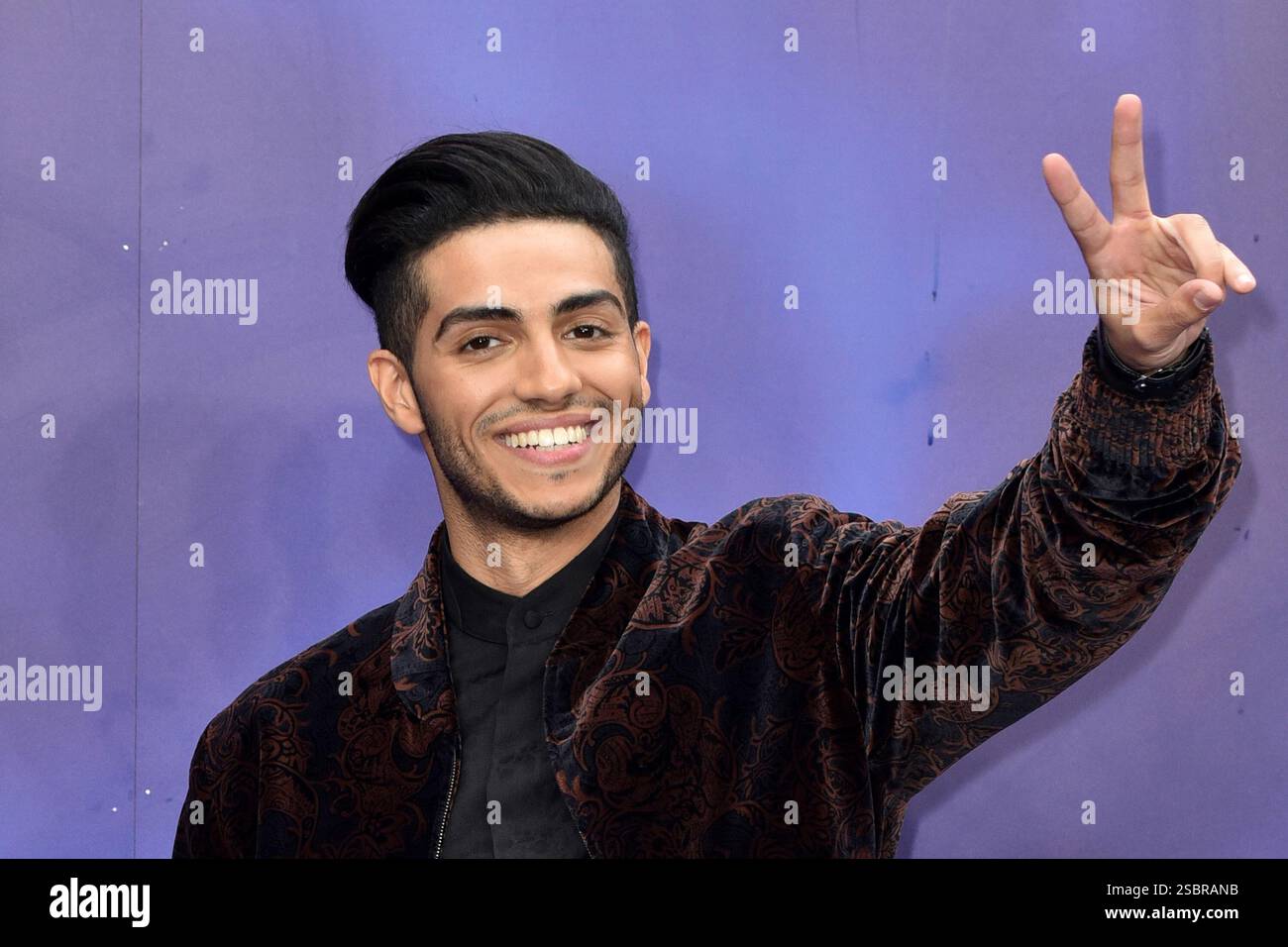 Mena Massoud attends the European Gala of 'Aladdin' at the Odeon Luxe ...