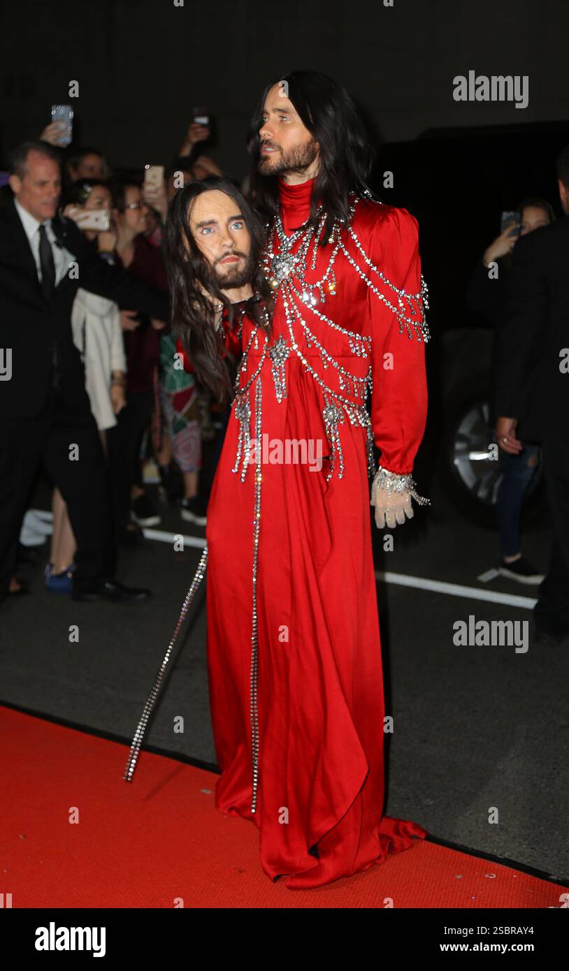 Jared Leto arriving at The Mark Hotel following the 2019 'Camp: Notes ...