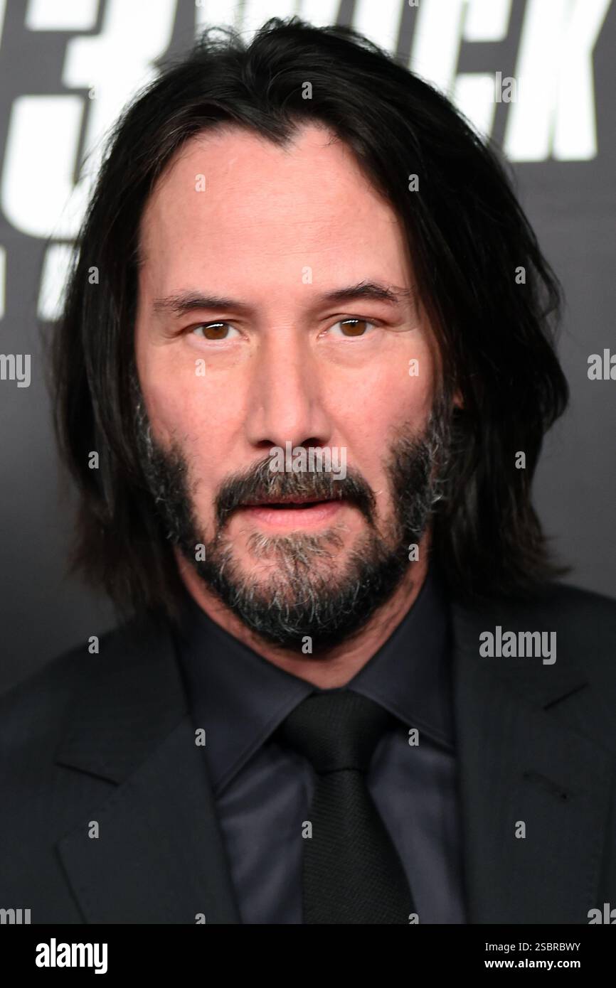 Keanu Reeves attending 'John Wick: Chapter 3 Parabellum' film premiere ...