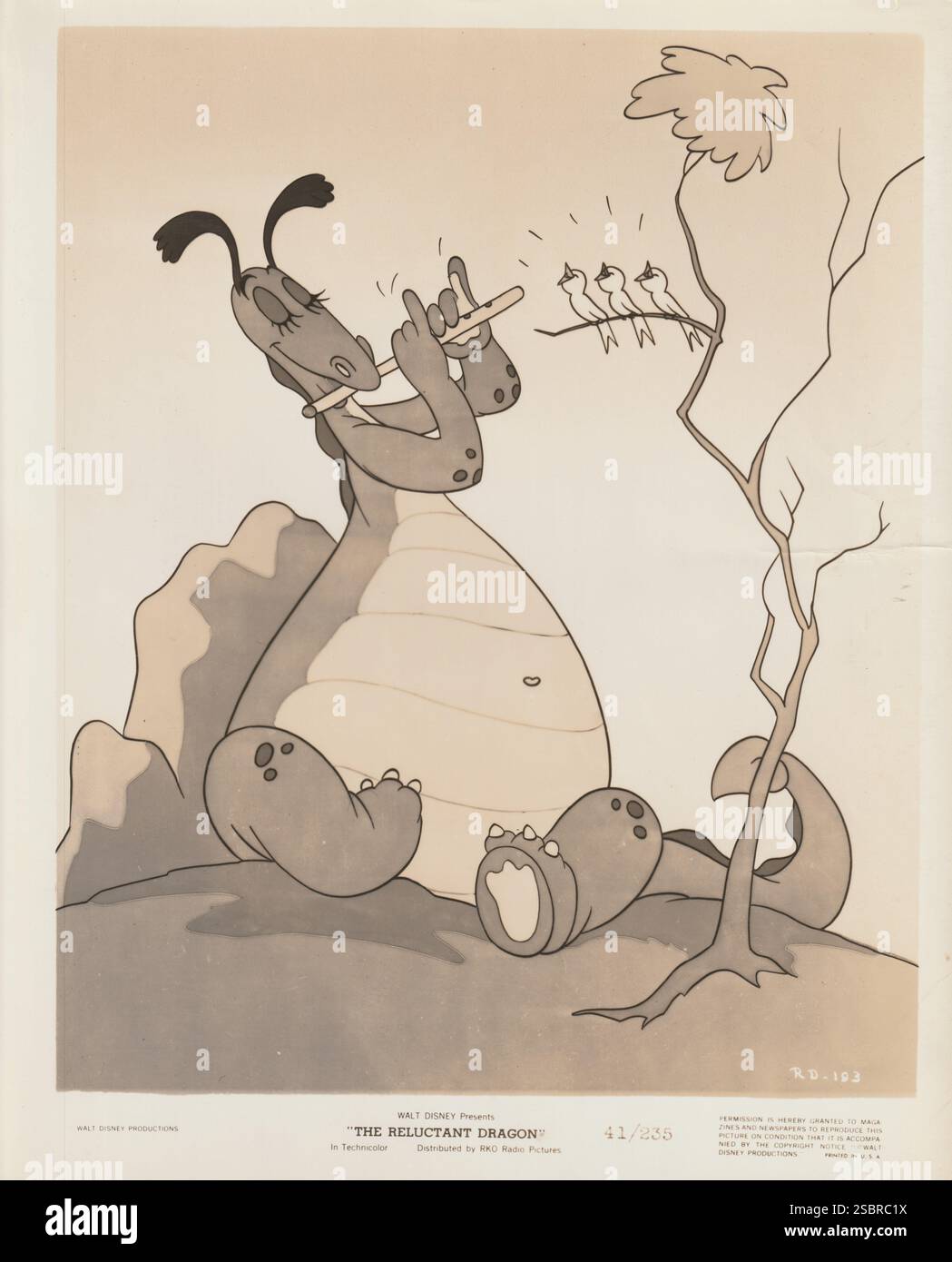 The Reluctant Dragon (RKO, 1941). Walt Disney. narrated by wit Robert ...