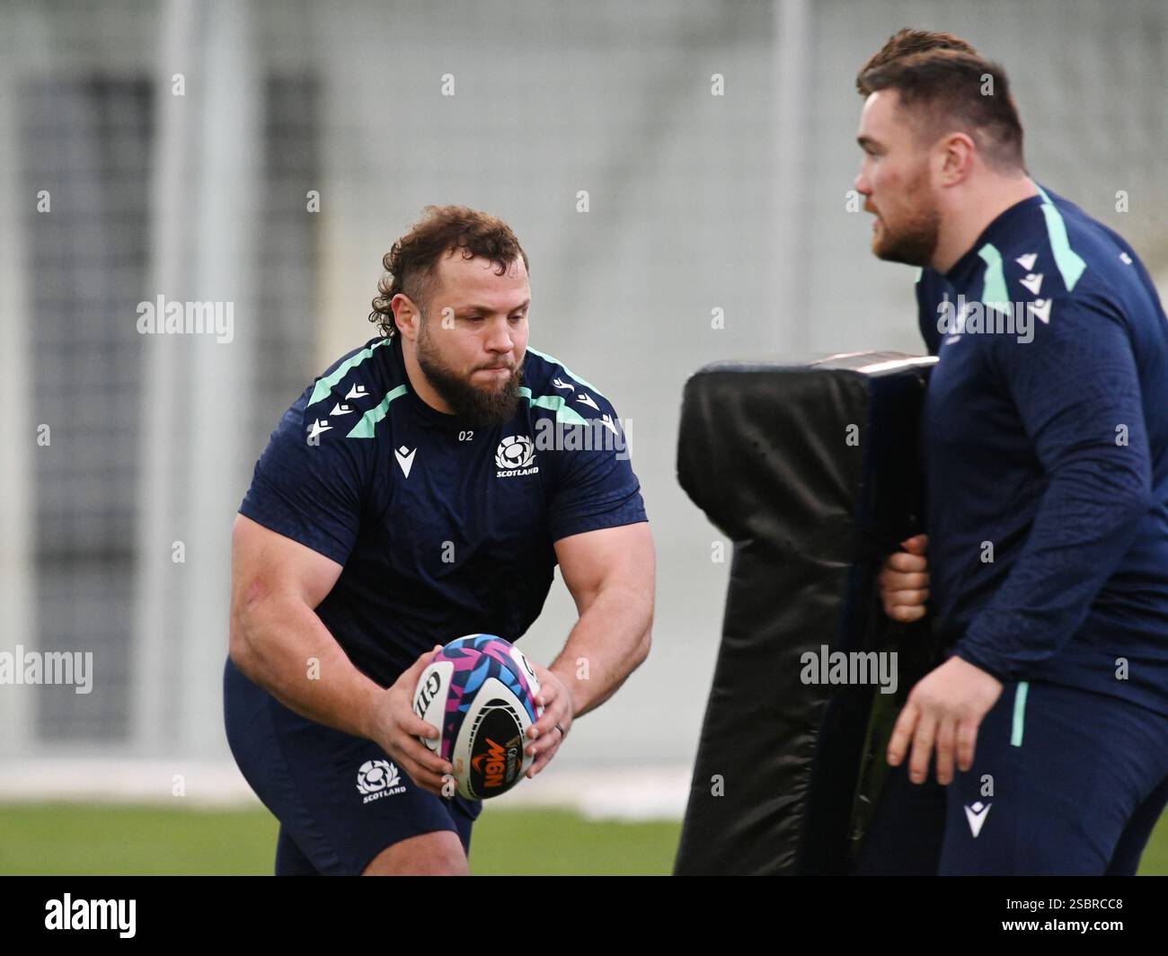 Oriam Sports Centre Edinburgh.Scotland, UK. Feb, 2025. Scotland Rugby ...
