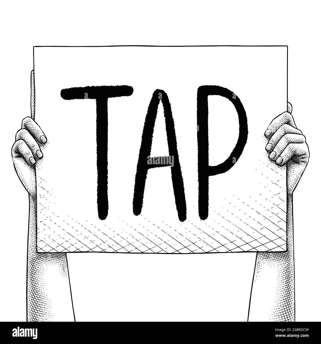 Yes raising Cut Out Stock Images & Pictures - Alamy