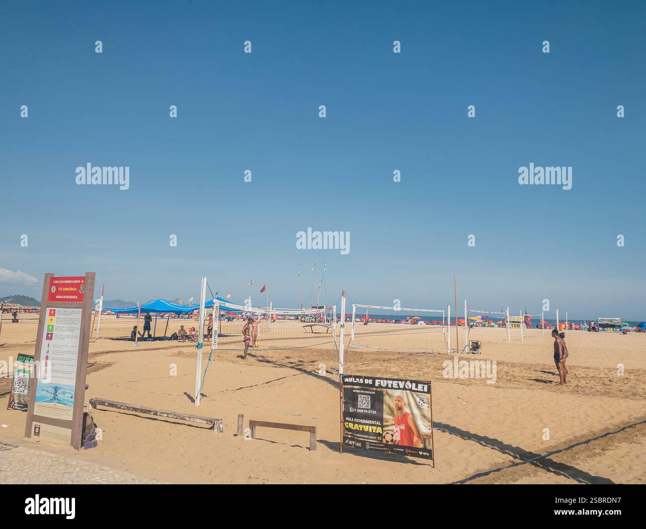 Copacabana Beach, Rio de Janeiro - Brazil Stock Photo - Alamy