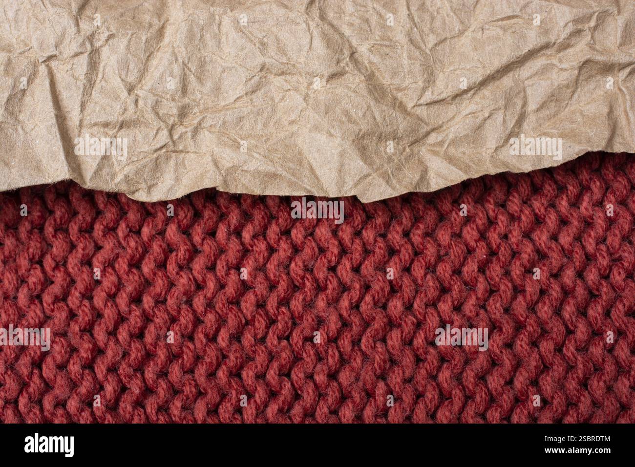Fabric woven canvas texture with a wrinkled paper over it Stock Photo ...