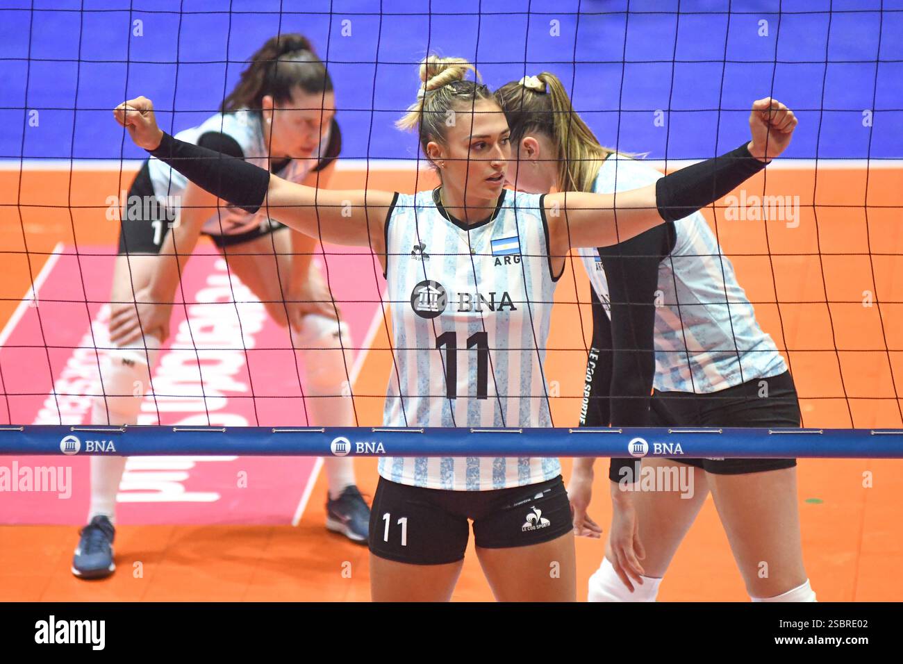 Bianca Farriol. Argentina Women's Volleyball Team (Las Panteras Stock ...