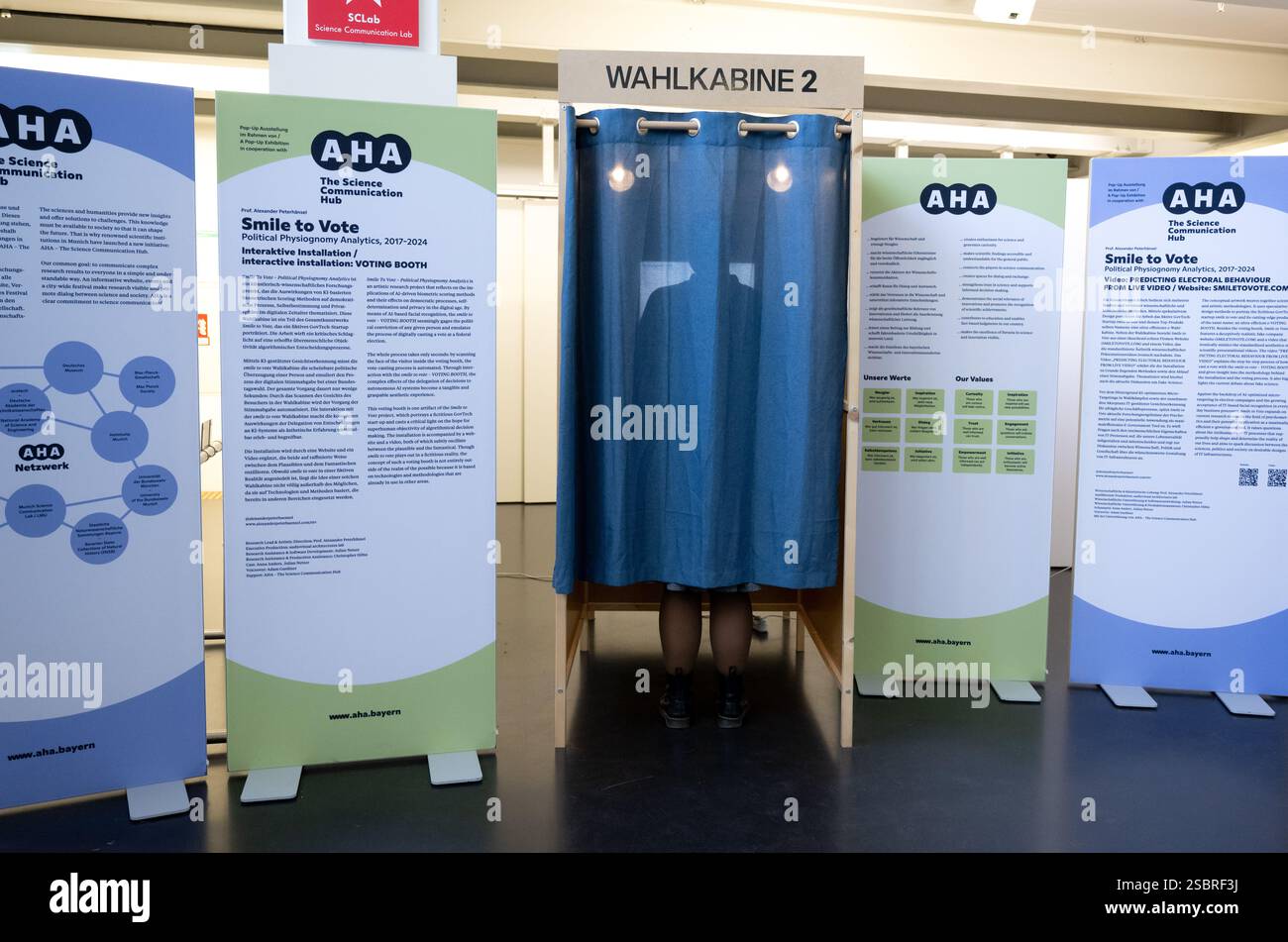 04 February 2025, Bavaria, Munich: An employee of the Deutsches Museum ...