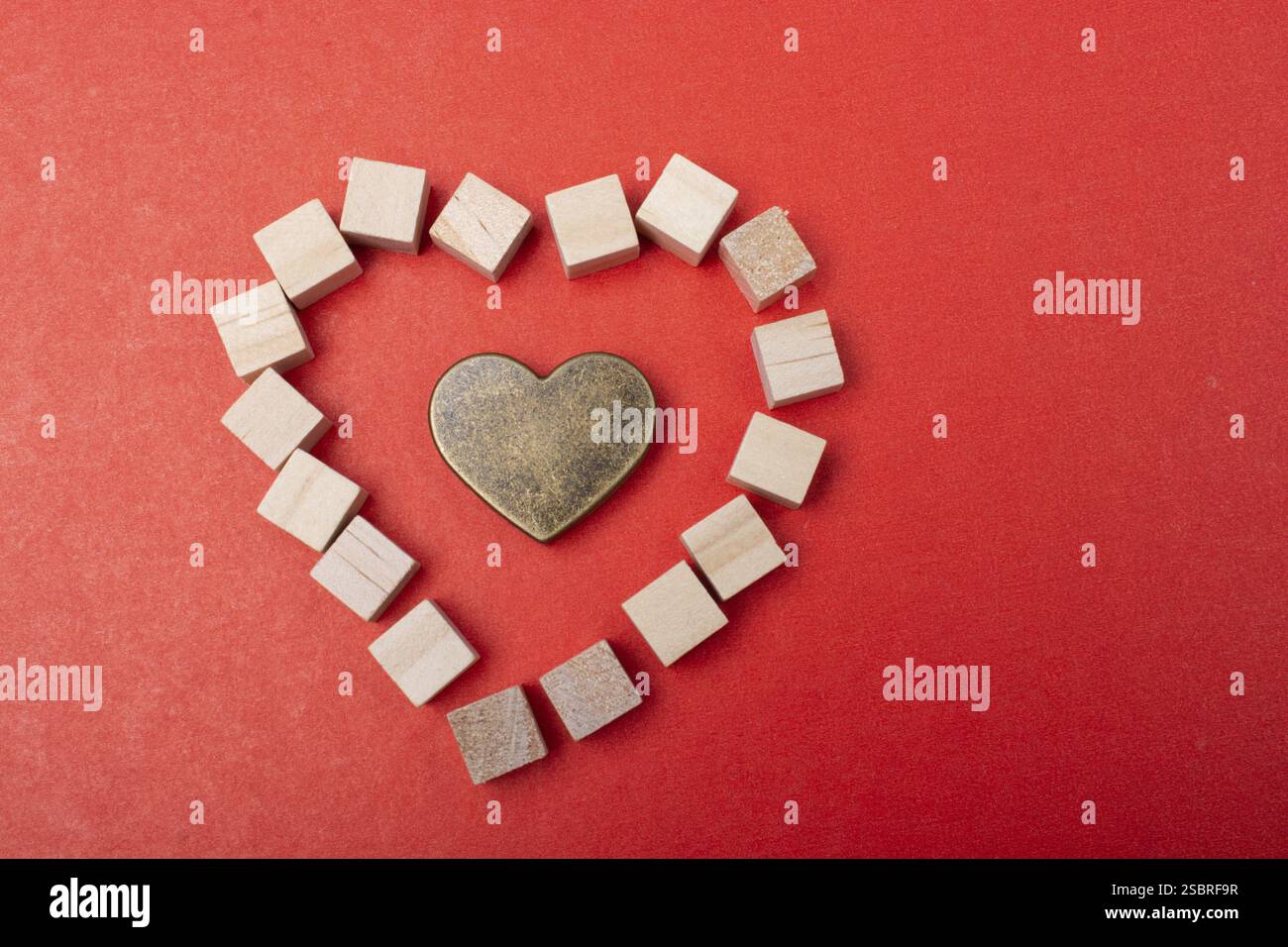 Heart shaped object in view as love conception Stock Photo - Alamy
