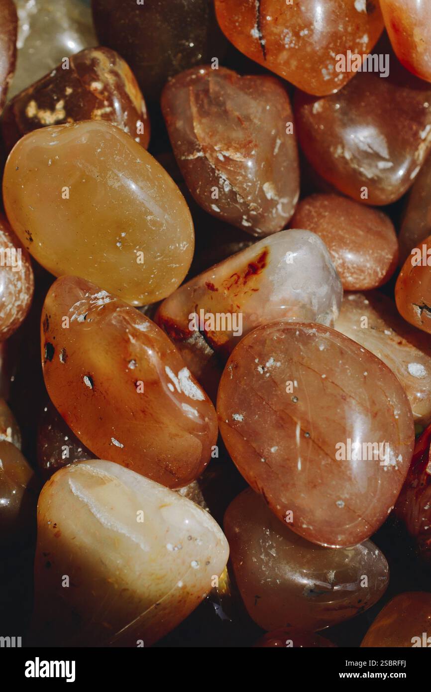 Natural mineral gemstones of a certain type in view Stock Photo - Alamy