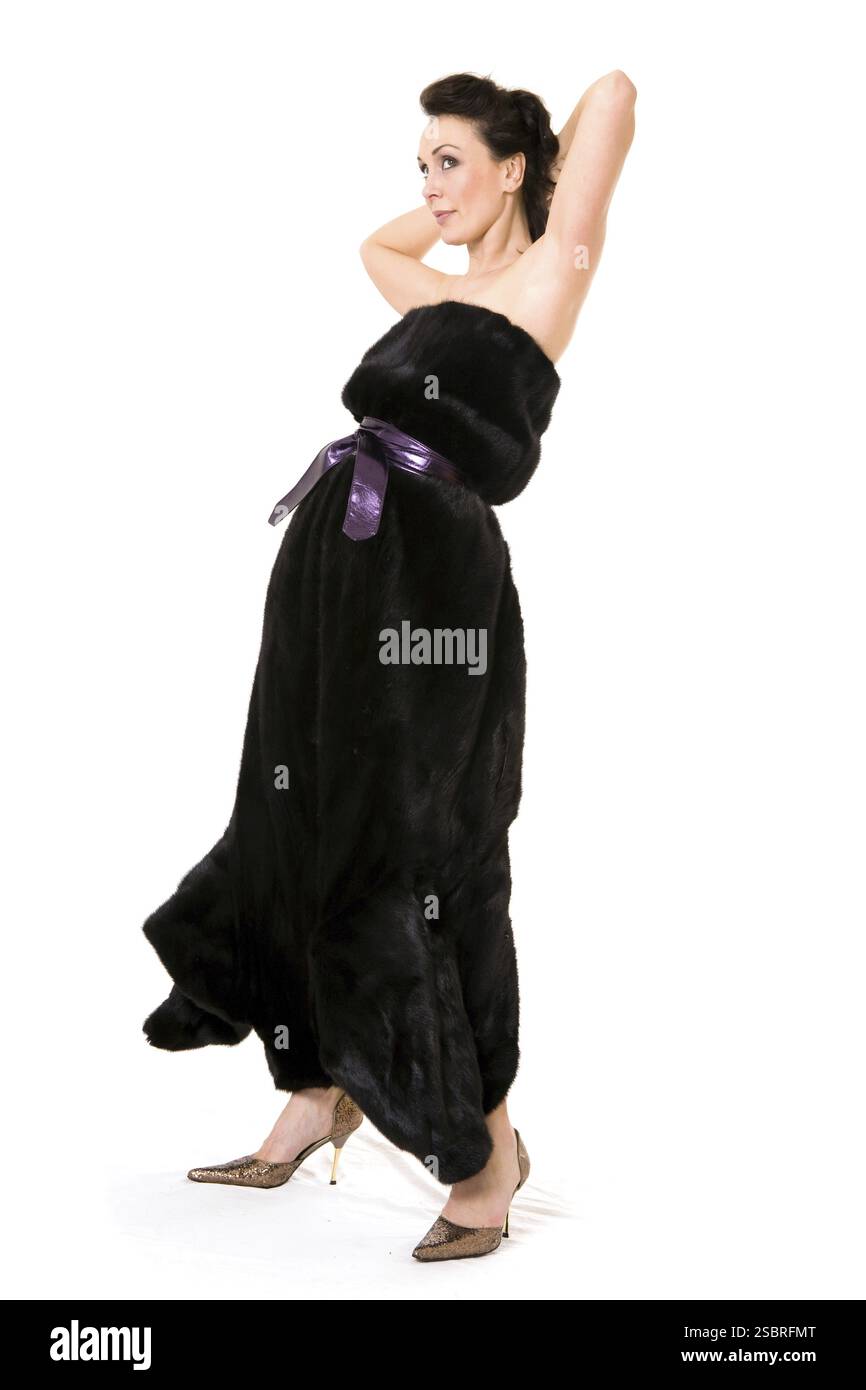 Stylish photo female model Cut Out Stock Images & Pictures - Alamy