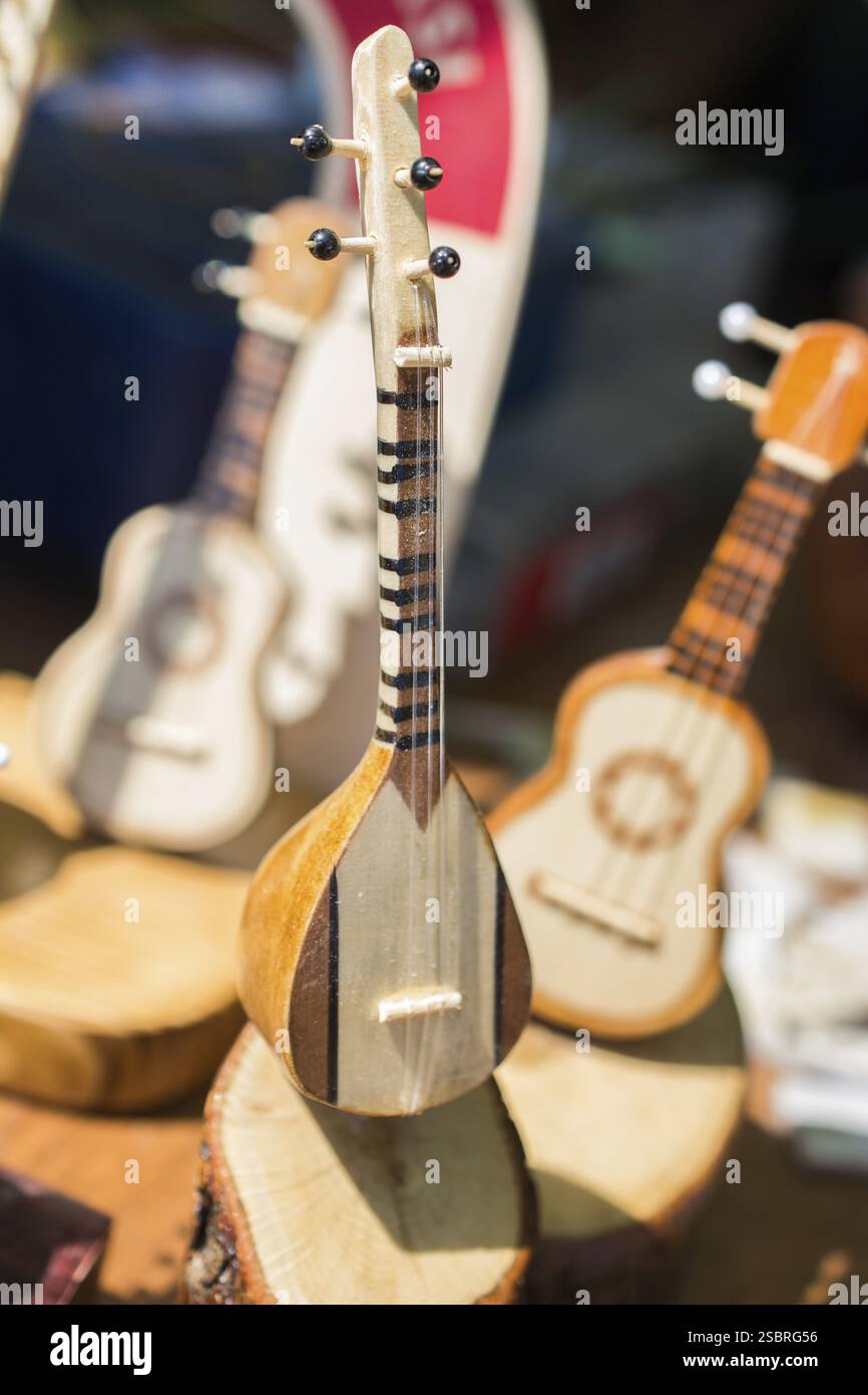 The classic turkish string instrument Saz, baglama Stock Photo - Alamy
