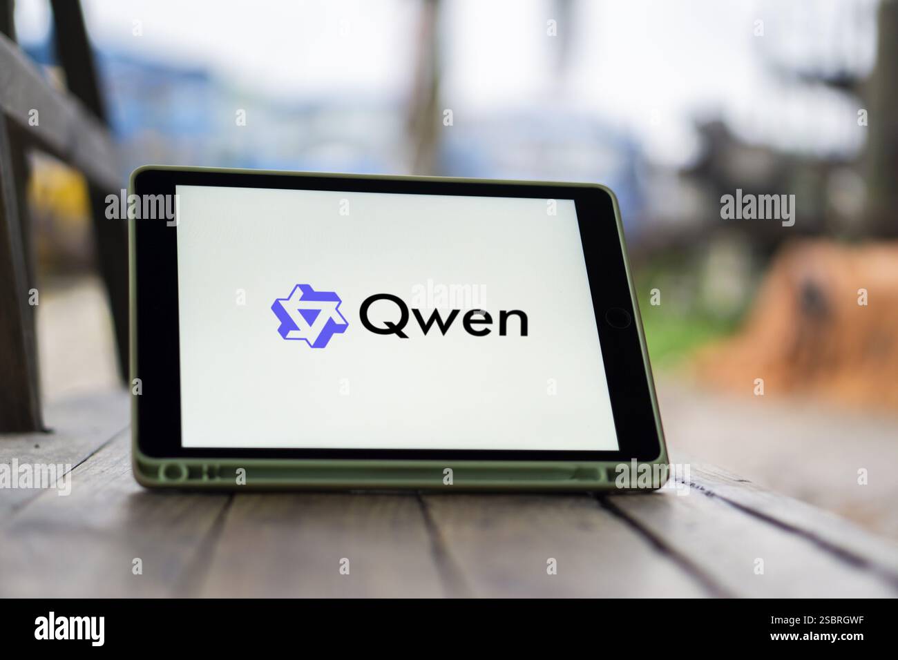 Alibaba Qwen 2.5 logo is displayed on smartphone Stock Photo - Alamy