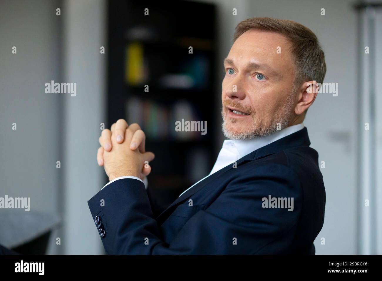 Christian Lindner, FDP - Parteivorsitzender. Berlin, 28.01.2025. Berlin ...