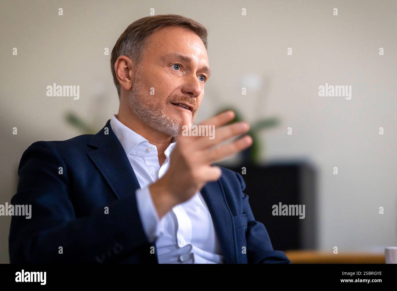 Christian Lindner, FDP - Parteivorsitzender. Berlin, 28.01.2025. Berlin ...