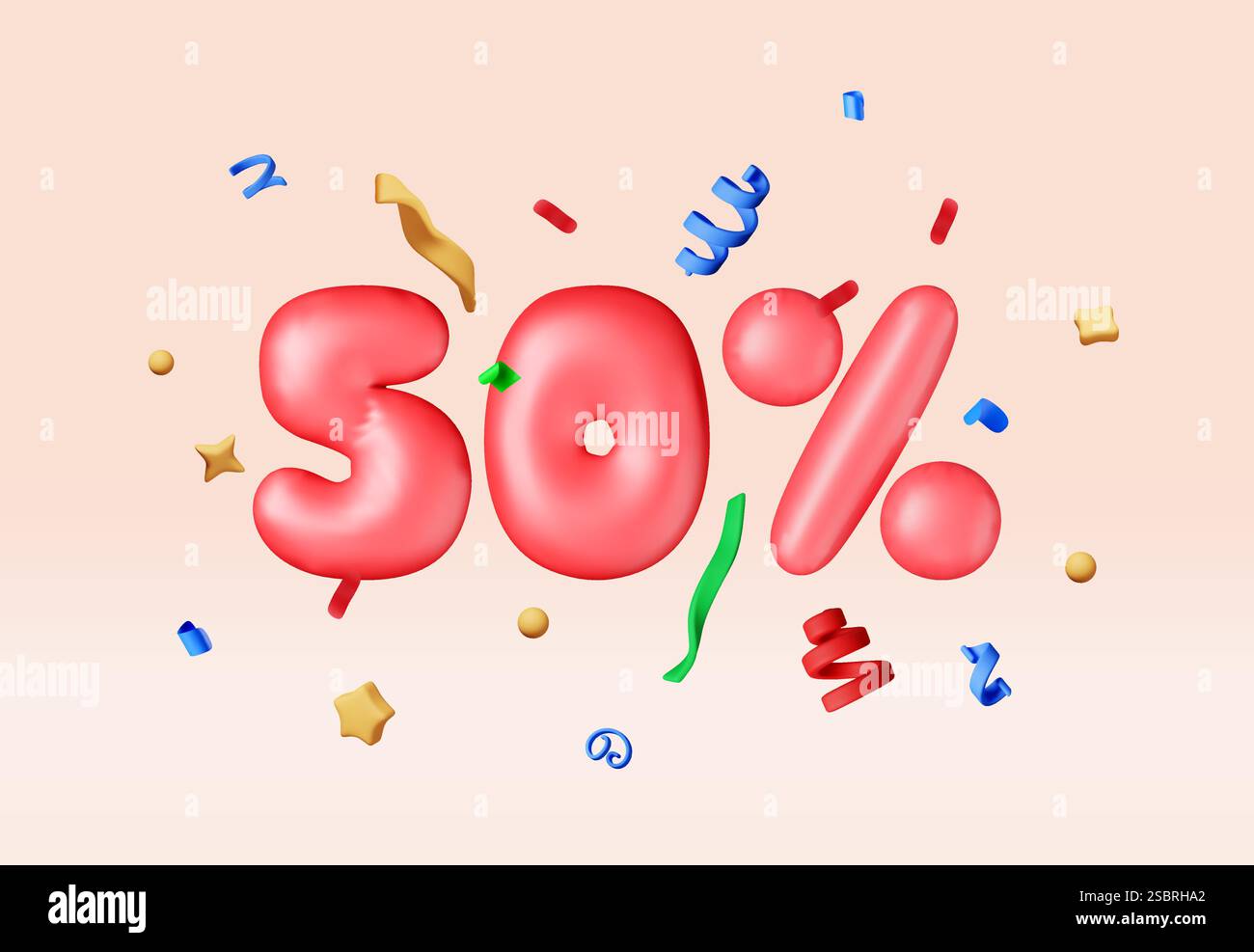 Realistic 3d yellow balloons Stock Vector Images - Alamy