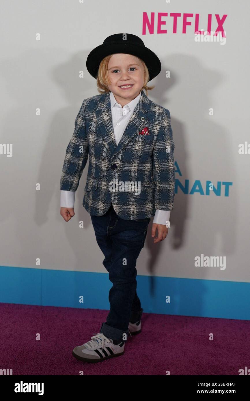 New York, USA. 3rd Feb, 2025. Ny. 03rd Feb, 2025. Duke McCloud at arrivals for KINDA PREGNANT ...