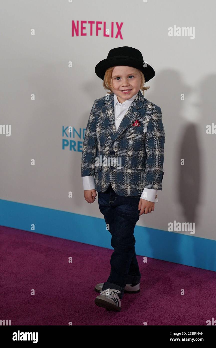 New York, USA. 3rd Feb, 2025. Ny. 03rd Feb, 2025. Duke McCloud at arrivals for KINDA PREGNANT ...