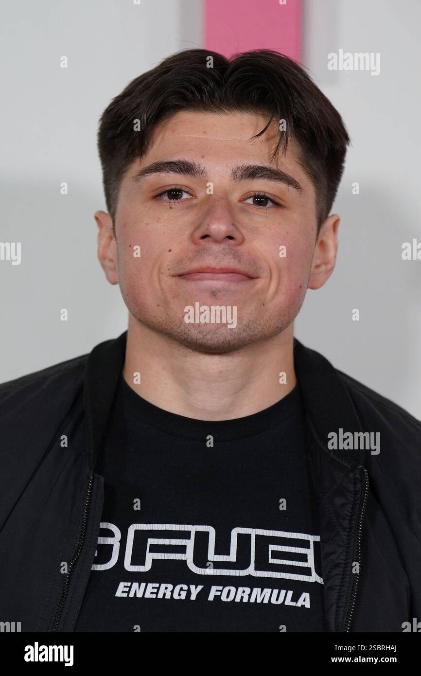 New York, USA. 3rd Feb, 2025. Ny. 03rd Feb, 2025. Derek Bauder at arrivals for KINDA PREGNANT ...