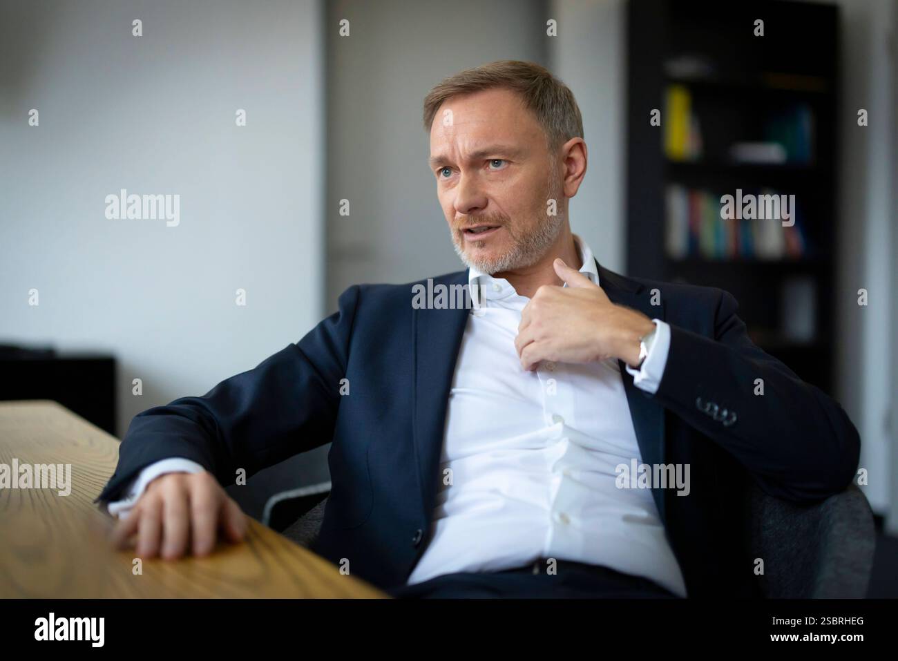 Christian Lindner, FDP - Parteivorsitzender. Berlin, 28.01.2025. Berlin ...