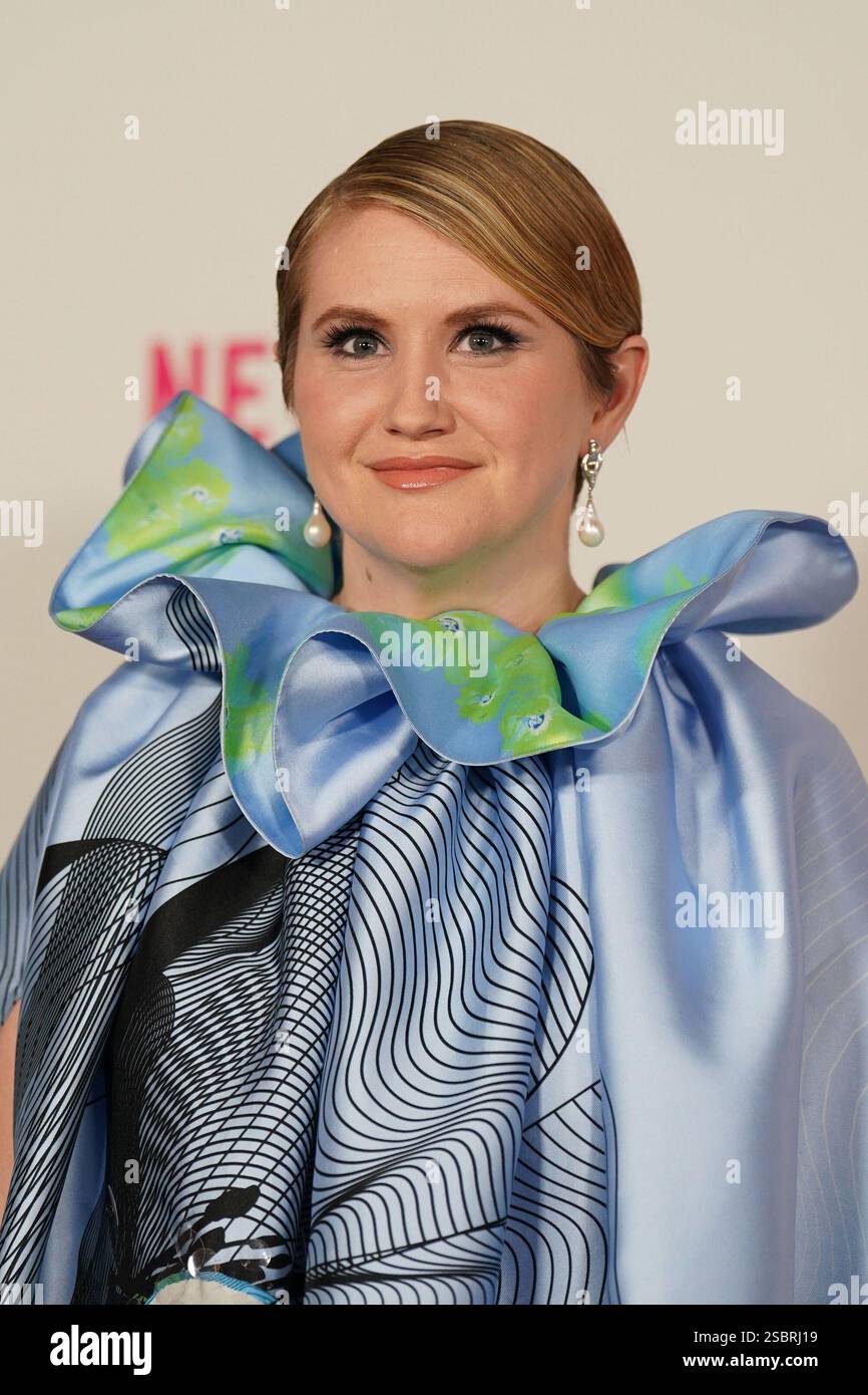 New York, USA. 3rd Feb, 2025. Ny. 03rd Feb, 2025. Jillian Bell at arrivals for KINDA PREGNANT ...