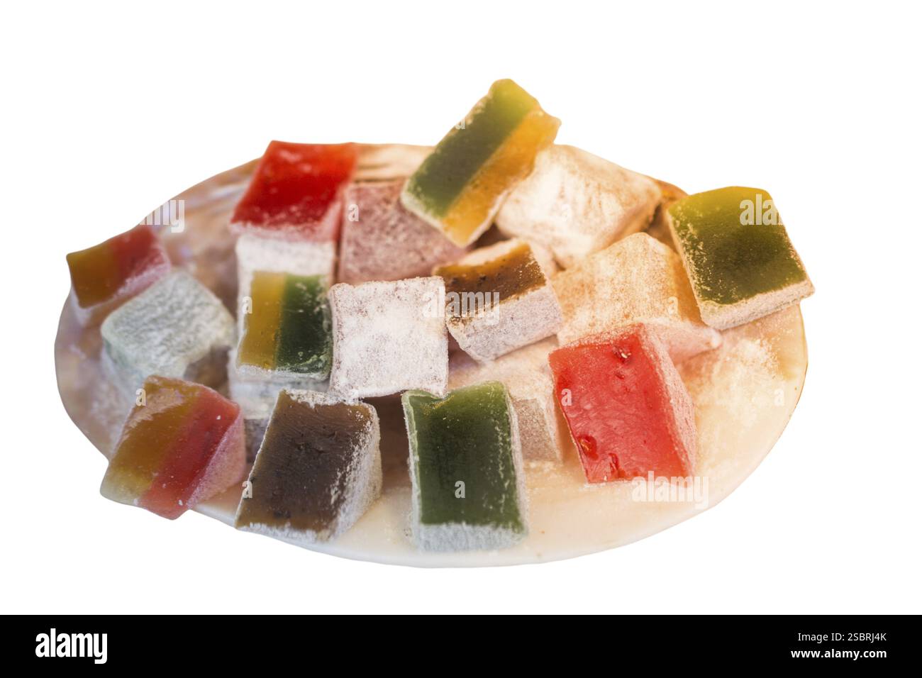 Traditional Turkish Delight (Rahat Lokum Stock Photo - Alamy