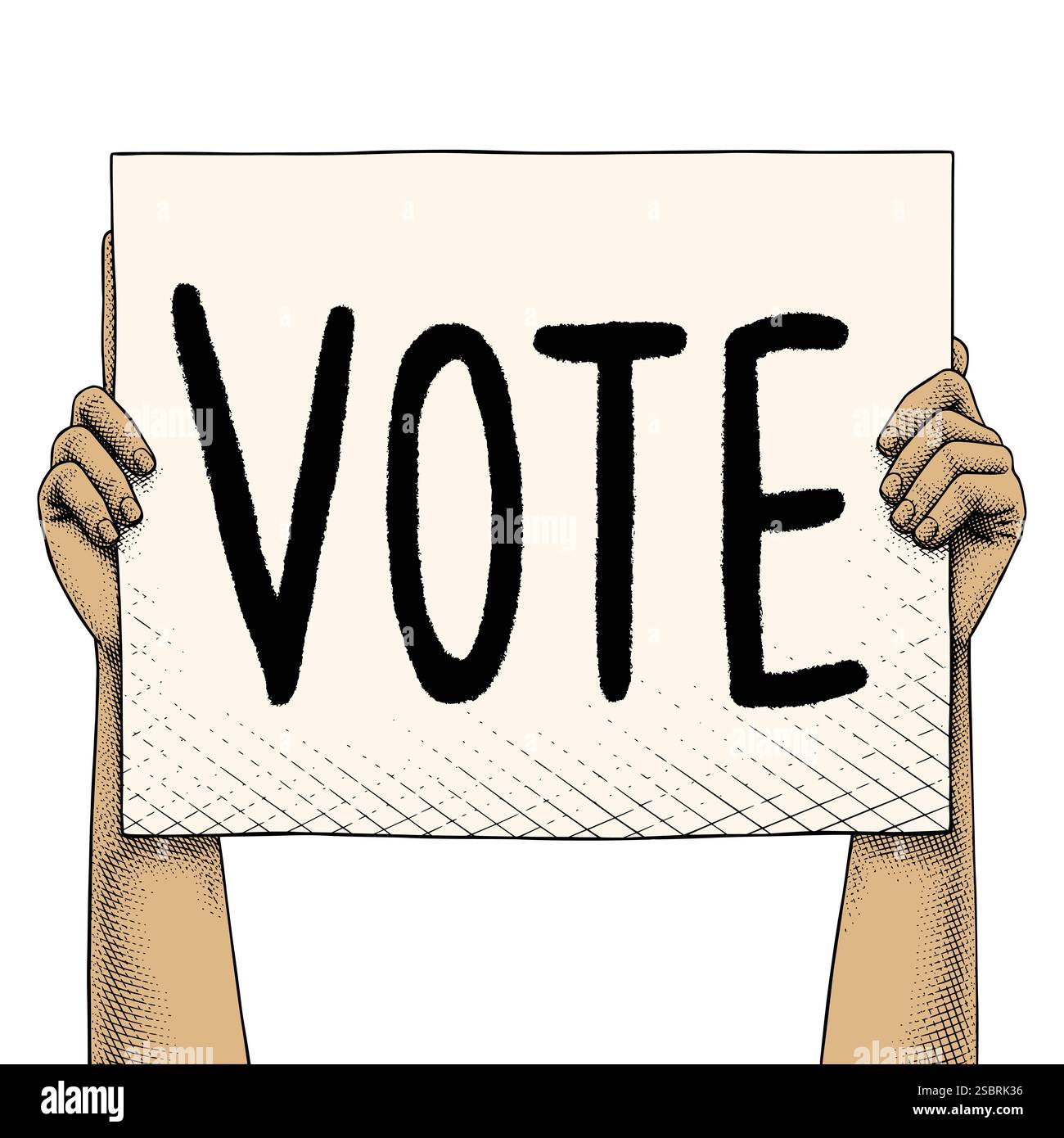 Man raised right hand Stock Vector Images - Alamy