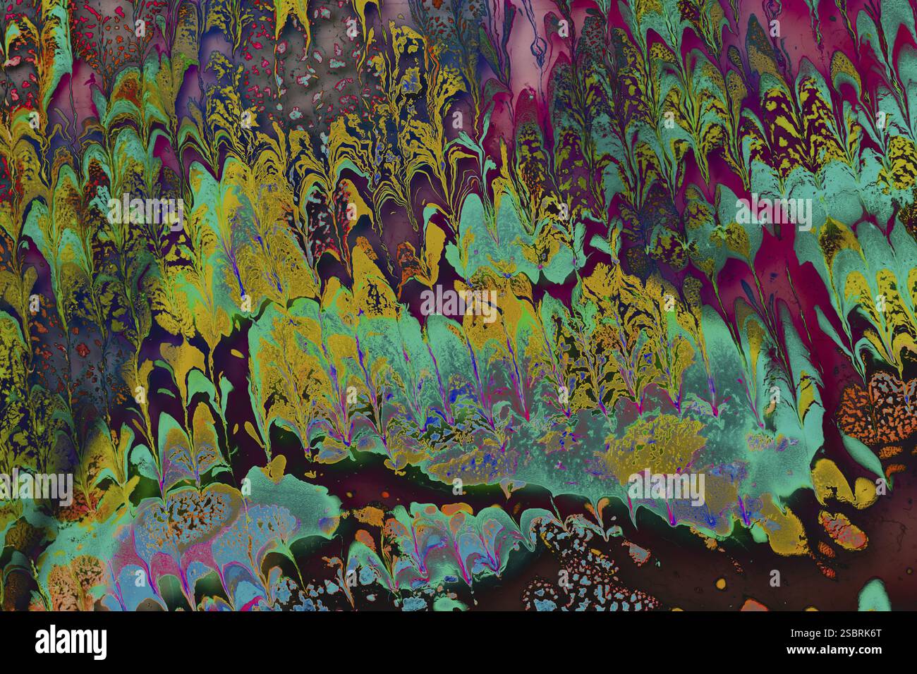 Abstract marbling art patterns in paint as background Stock Photo - Alamy