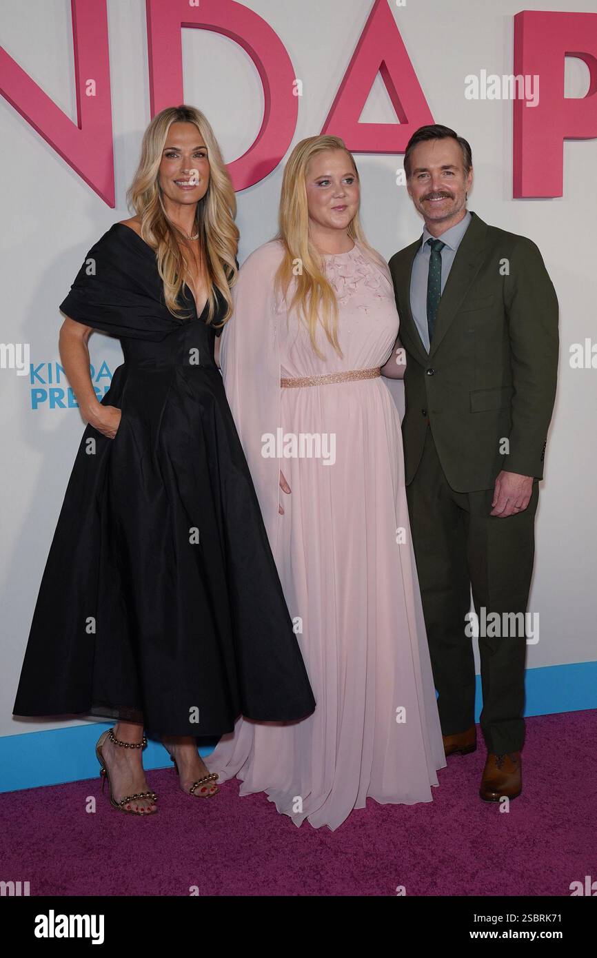 Ny. 03rd Feb, 2025. Molly Sims, Amy Schumer, Will Forte at arrivals for ...