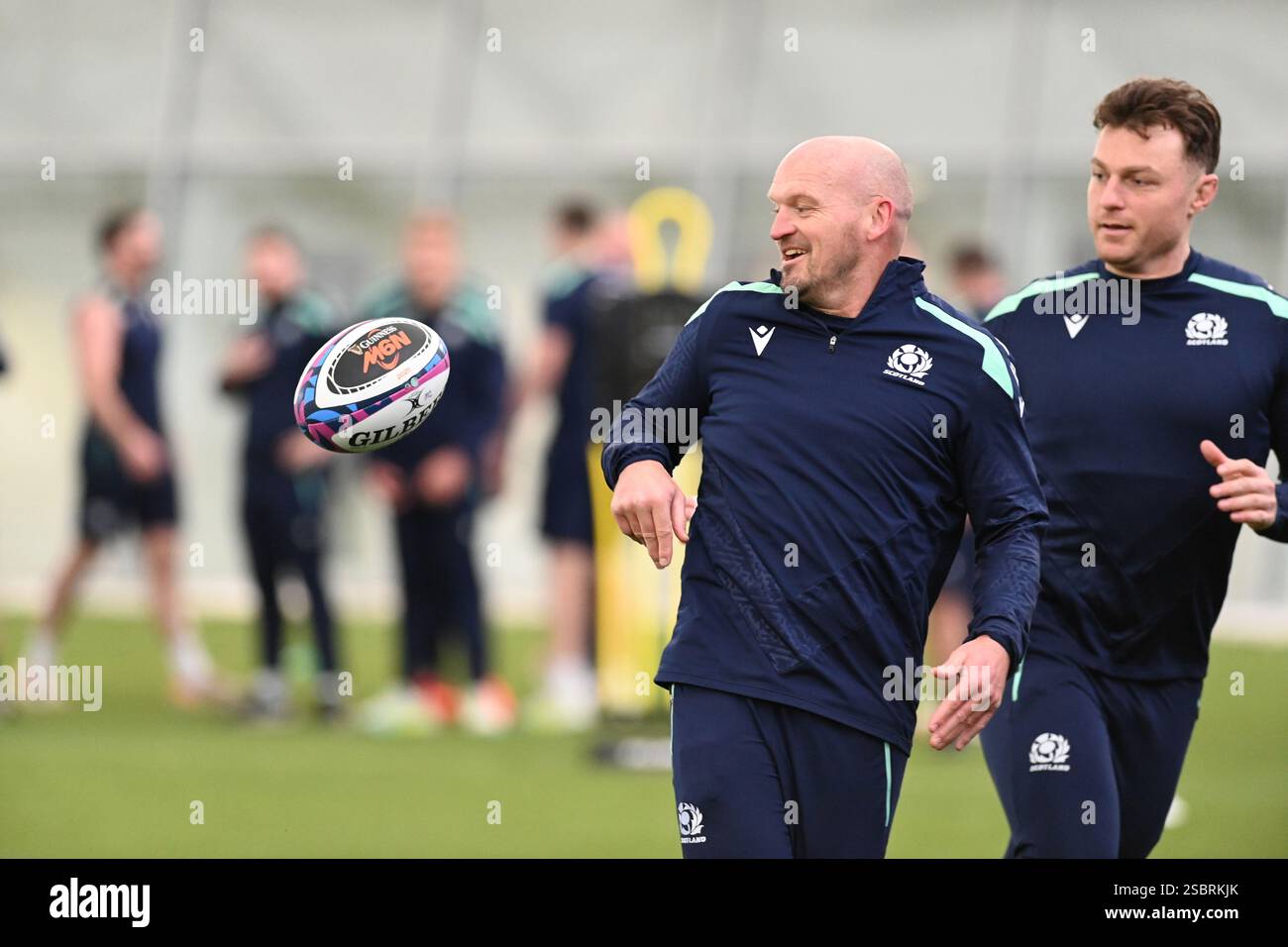 Oriam Sports Centre Edinburgh.Scotland.UK.4h Feb 2025 Scotland Rugby ...