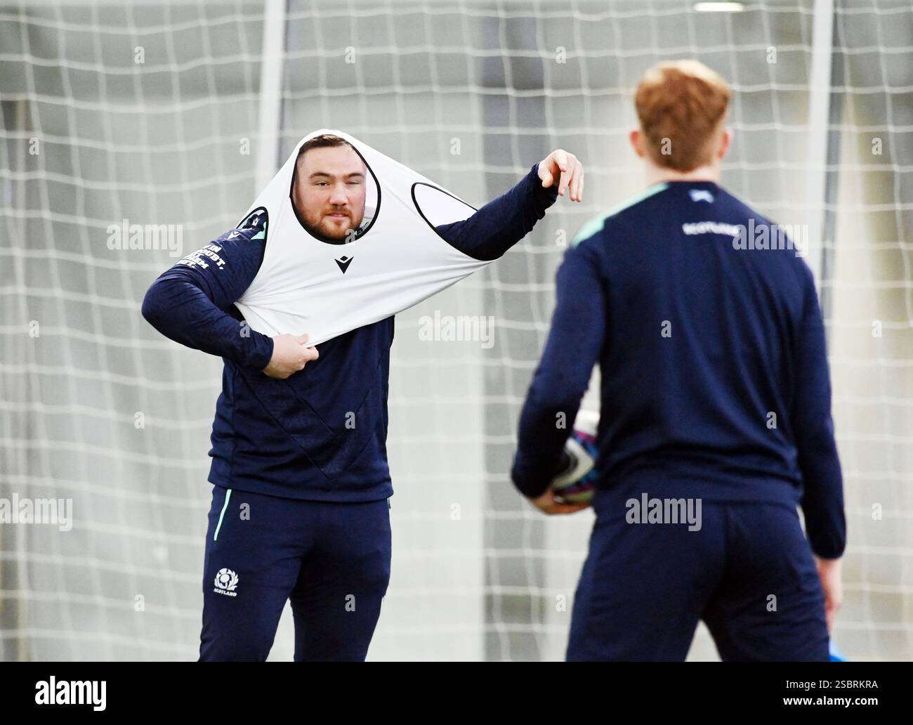 Oriam Sports Centre Edinburgh.Scotland, UK. Feb, 2025. Scotland Rugby ...