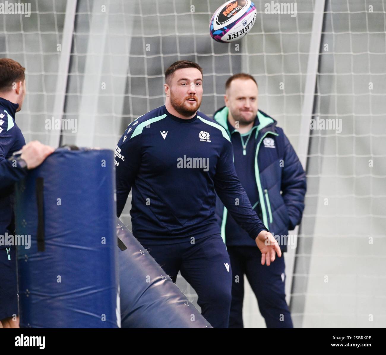 Oriam Sports Centre Edinburgh.Scotland, UK. Feb, 2025. Scotland Rugby ...