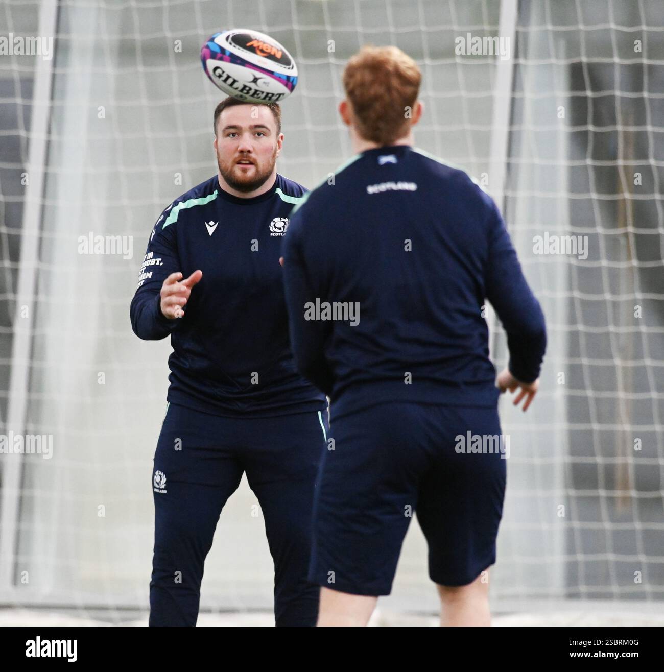 Oriam Sports Centre Edinburgh.Scotland, UK. Feb, 2025. Scotland Rugby ...